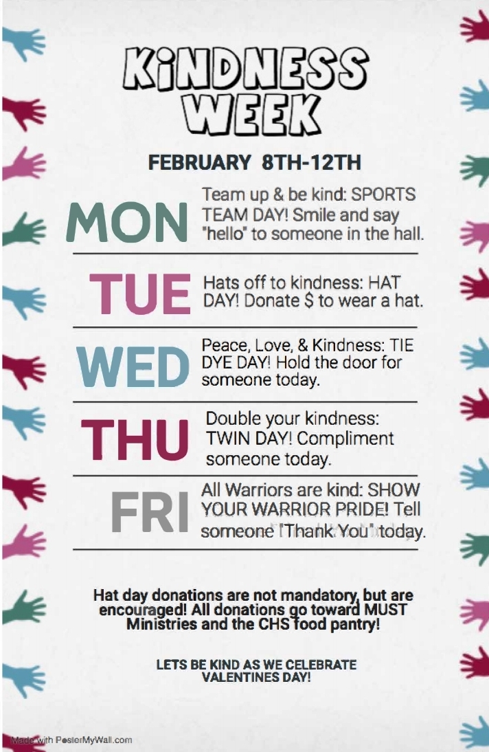 Kindness week – The Warrior Word
